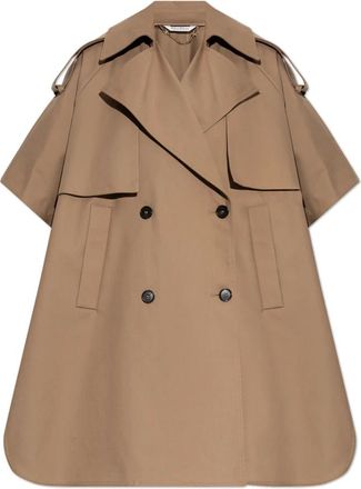 Max Mara Femme, Vestes, Brun, Taille: 40/42 FR Zeus Poncho