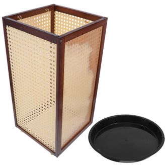 Valiclud Schirmst&auml;nder Quadratisch aus Robustem Material mit Integriertem Haken Freistehender Aufbewahrungsst&auml;nder f&uuml;r Regenschirme Wanderst&ouml;cke und Kr&uuml;cken Pl