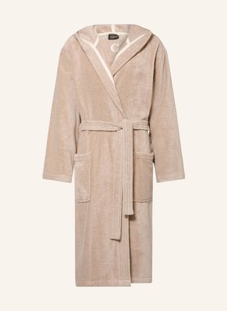 Caw&Ouml; Herren-Bademantel Wth Mit Kapuze beige