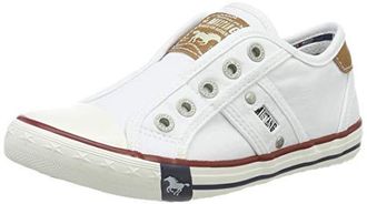 Mustang Jeans Mustang Femme 1146-507-1 Baskets Hautes, Blanc (Weiß 1), 43 EU