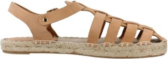 Yellow Flache Sandalen f&uuml;r Frauen - - Shoes - Damen - Braun - 41 EU
