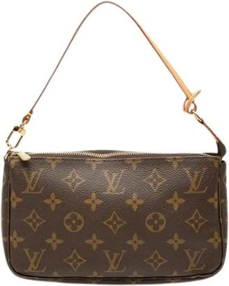 Louis Vuitton Pre-owned Pochette Accessoires - Femme - Pre-owned - Brun - Taille: ONE Size