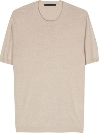 low brand Homme, Tops, Beige, Taille: L T-Shirt