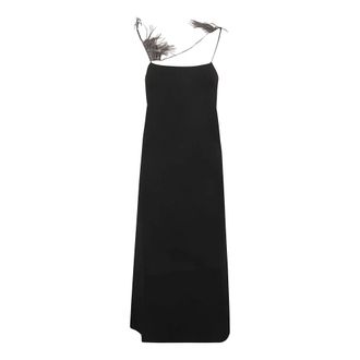 Jil Sander Elegantes schwarzes Maxikleid - - Dresses - Damen - Schwarzk - XS