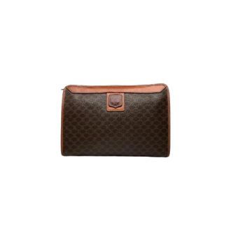 Celine Pre-owned Leder Clutch - - Pre-owned - Damen - Braun - ONE SIZE