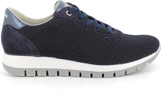 Igi & Co Femme, Chaussures, Bleu, Taille: 37 EU Baskets &agrave; effet maille