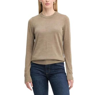 Michael Kors Femme, Pulls, Vert, Taille: 40 FR Maille ras du cou