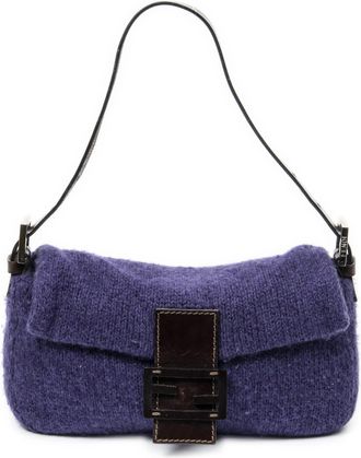 Fendi Crossbody Bags - Baguette - Gr. unisize - in Violett - f&uuml;r Damen
