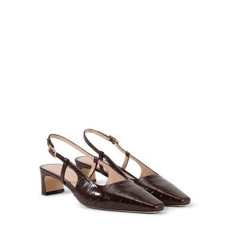 Stuart Weitzman Bottines Baby Babette en cuir de ch&egrave;vre