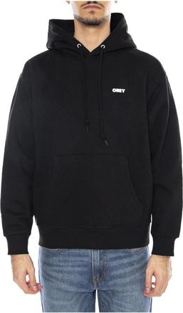 Obey Homme, Sweatshirts et sweats &agrave; capuche, Noir, Taille: M Sweat &agrave; capuche