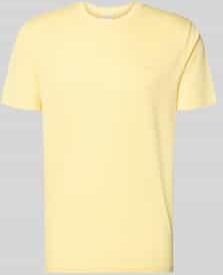 GANT T-Shirt mit Rundhalsausschnitt und Label-Stitching