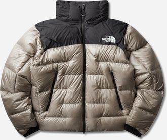 The North Face Men s Summit Nuptse Jacket Stone Slab
