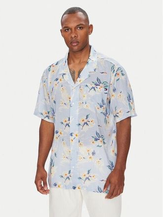 Tommy Hilfiger Hemd Bowling UM0UM03227 Himmelblau Regular Fit