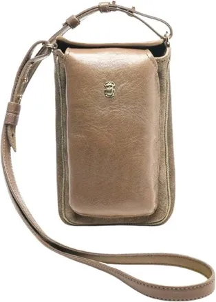 CLARIS VIROT &Eacute;tui Misha - Femme - Sacs - Brun - Taille: ONE Size