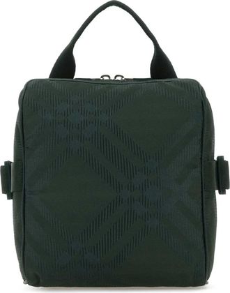 Burberry Homme, Sacs, Vert, Taille: ONE Size Check Jacquard Crossbody Bag