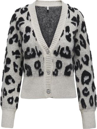 Only ONLSARA LS JQ Glitter Cardigan CS KNT