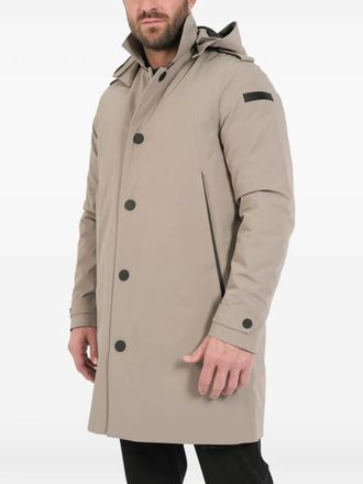Roberto Ricci Design parka boutonn&eacute;e &agrave; capuche - Tons neutres