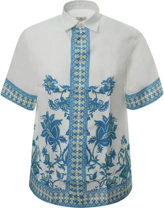 Etro Homme, Chemises, Multicolore, Taille: L Etro Chemises Clear Blue