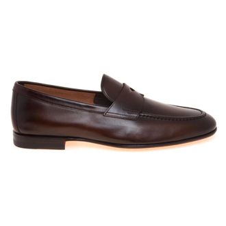 Santoni Herren, Schuhe, Braun, 43 EUGr&ouml;&szlig;e