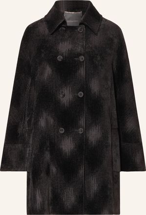 Elena Miro Elena Miro Jacquard-Mantel schwarz