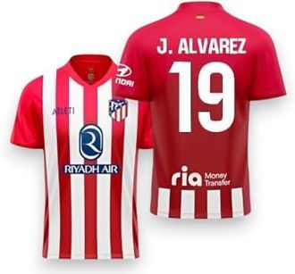 Generico Atl&eacute;tico de Madrid 23-24 Julian Alvarez T-shirt pour adulte, 1&egrave;re, L
