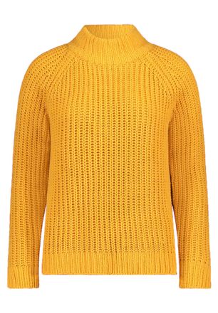 Cartoon Damen Strickpullover mit Stehkragen 38, Orange
