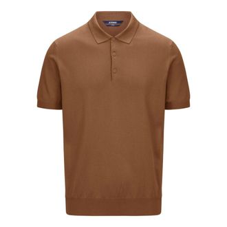 K-Way Pleyne Polo - - Tops - Herren - Braun - S