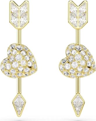Swarovski Femme, Accessoires, Jaune, Taille: ONE Size Idyllia Earrings
