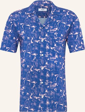 Arrels Barcelona Arrels Barcelona Resorthemd Blue Vacances × Quentin Monge Comfort Fit blau