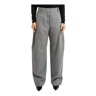 HUGO BOSS Damen, Hosen, Grau, SGr&ouml;&szlig;e