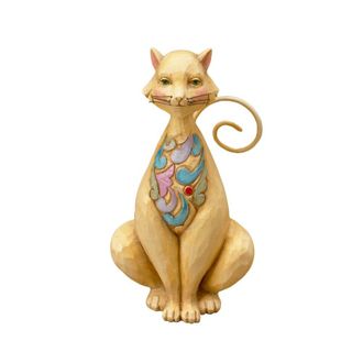 Enesco 4021446 Mini-Katzenfigur, Kunstharz, 9,5 cm