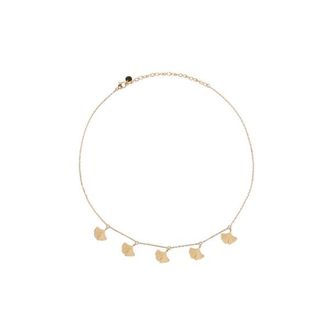Au Printemps Paris Collier Feuille ginko