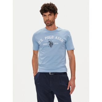U.S.Polo Association T-Shirt MUP3268 Himmelblau Regular Fit