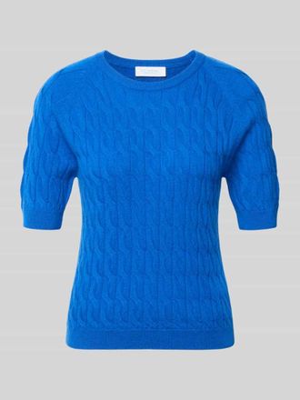 Rich & Royal Slim Fit Pullover aus Woll-Mix mit Kaschmir-Anteil