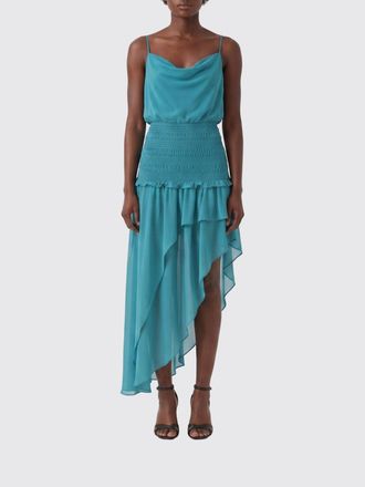 Andamane Kleid Damen Farbe Blau
