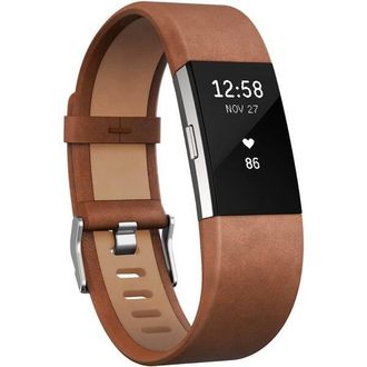 FitBit fitbit Leder Band, Brown Large f&uuml;r CHARGE2