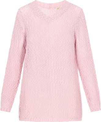 Usha Pullover Frauen rosa mehrfarbig