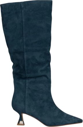 Alma En Pena Alma EN Pena, Femme, Chaussures, Bleu, Taille: 35 EU Botte haute mini talon