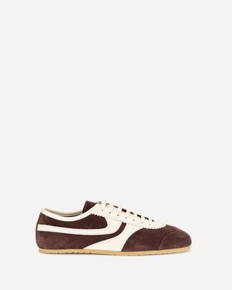 Dries Van Noten Leather panelled Sneakers Male 40