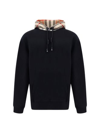 Burberry Mens Hoodie Samuel Black Sweatshirts Sweater