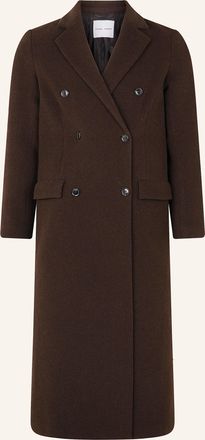 Samsøe & Samsøe Samsøe Samsøe Wollmantel Falcon braun