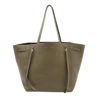 Celine Pre-owned Cabas Phantom Small Ledertasche - - Pre-owned - Damen - Gr&uuml;n - ONE SIZE