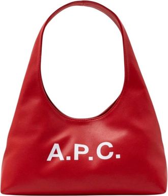 A.P.C. A.p.c., Femme, Sacs, Rouge, Taille: ONE Size Ninon Shoulder Bag