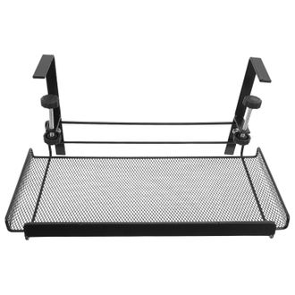 Lurrose Kabelmanagement unter dem Schreibtisch: Aufbewahrungskorb f&uuml;r den Schreibtisch - Kabelablage aus Metall mit Klemme - H&auml;ngeregal f&uuml;r Kabel, Papier und 