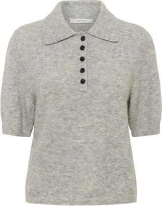 Gestuz Femme, Tops, Gris, Taille: 38 FR Polo