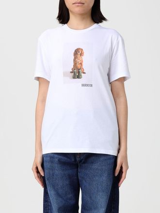 Barbour T-Shirt BARBOUR Femme couleur Blanc