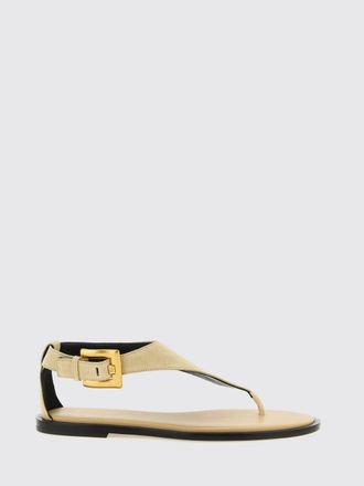 Balmain Sandales &agrave; Talons Femme couleur Beige