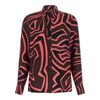 Pucci Labirinto Seidenbluse mit Print - - Blouses & Shirts - Damen - Mehrfarbig - M