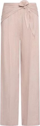 Marella Femme, Pantalons, Rose, Taille: 40 FR Straight Pantalons
