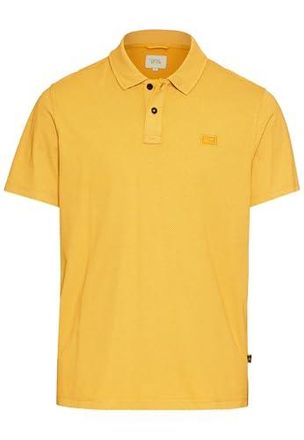 Camel Active Herren Kurzarm Poloshirt aus Reiner Baumwolle Orange, Menswear-3xl Polo, 3XL Hommes